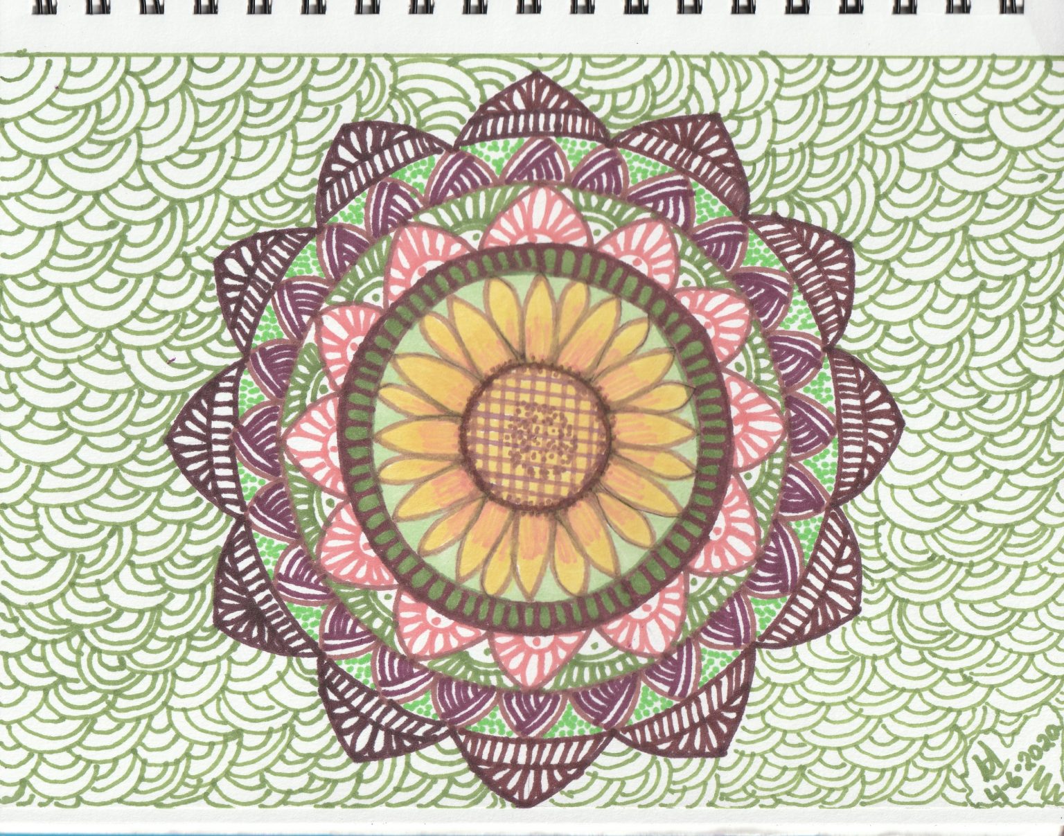 Mandala Junio 5, 2020. – Norma Carreño